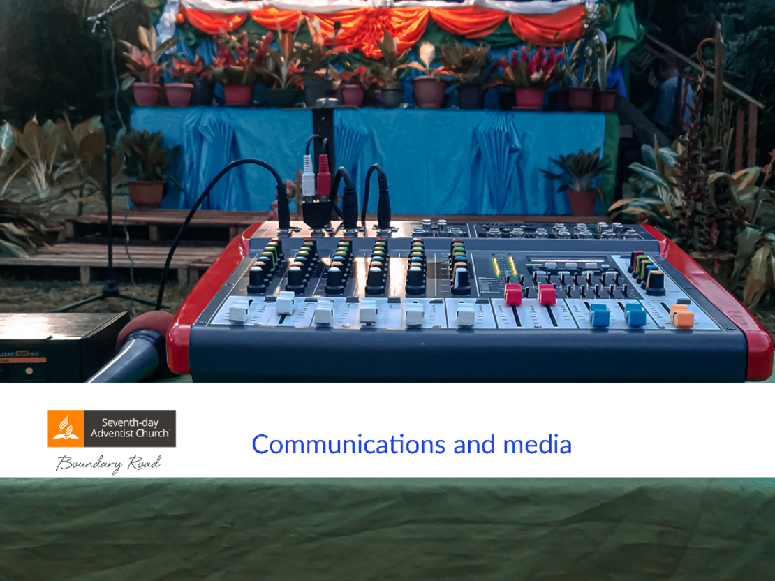 Communications - Boundary Road Adventist Church