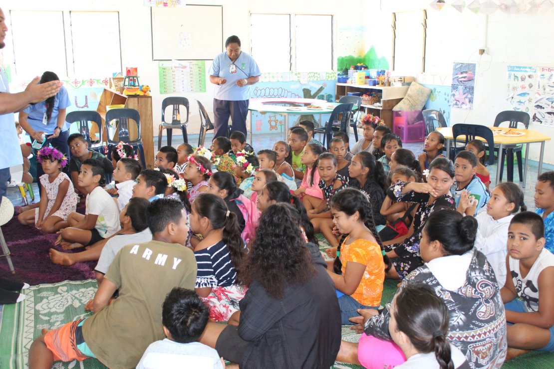 Primary Class - Tekaaroa Adventist School