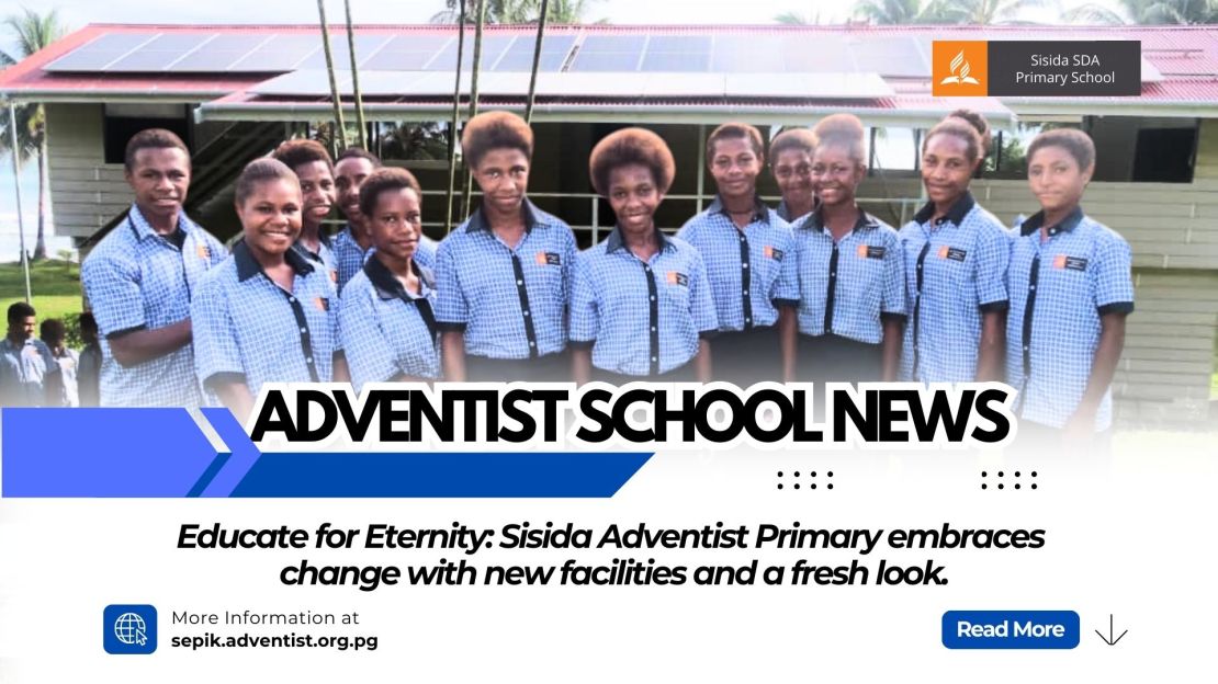 Sisida Adventist Primary School in Sepik Mission Expands with Solar Power and New Uniforms ...