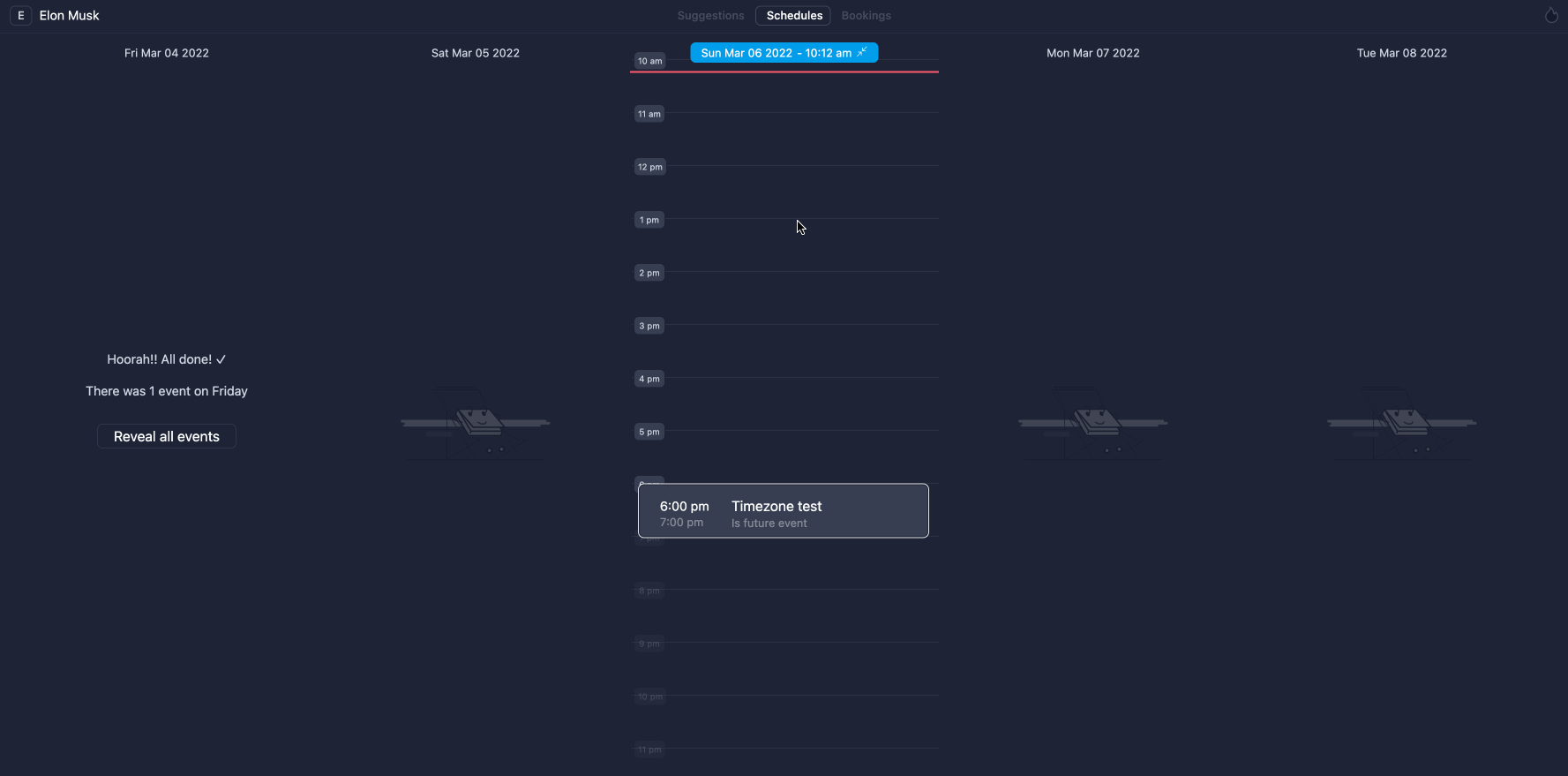 Compare Timezones