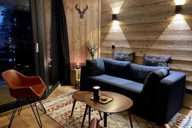 Serre-chevalier:studio Terrace Next To Ski Slopes - Chantemerle