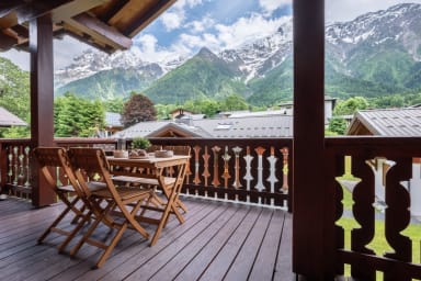 Duplex Spacieux Avec Terrasse Aux Houches - Passy
