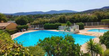 F2 Apartment In Residence With Swimming Pool - Grimaud