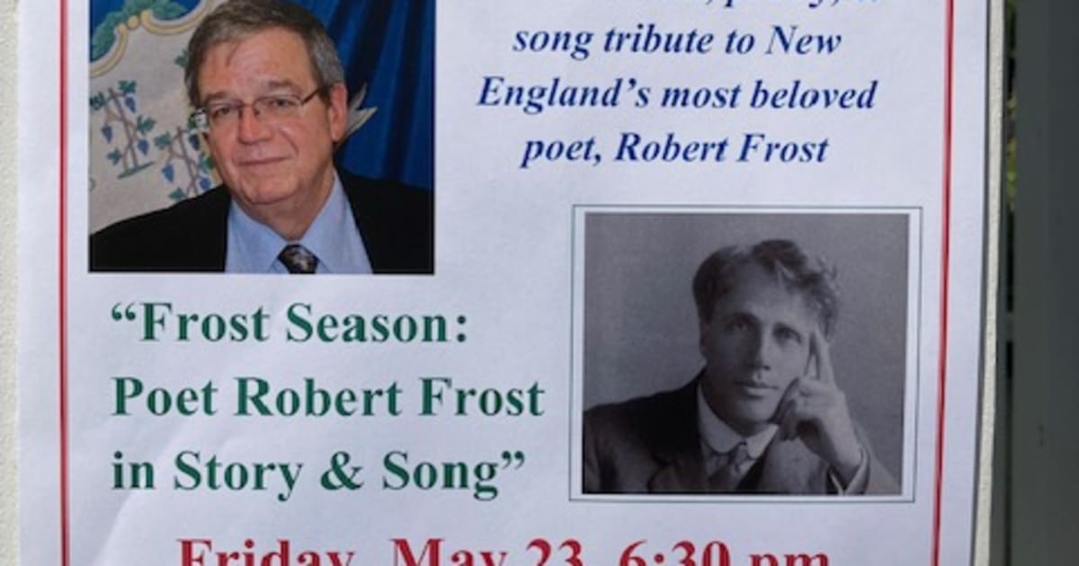 Frost Season: Poet Robert Frost in Story & Song | CivicLift