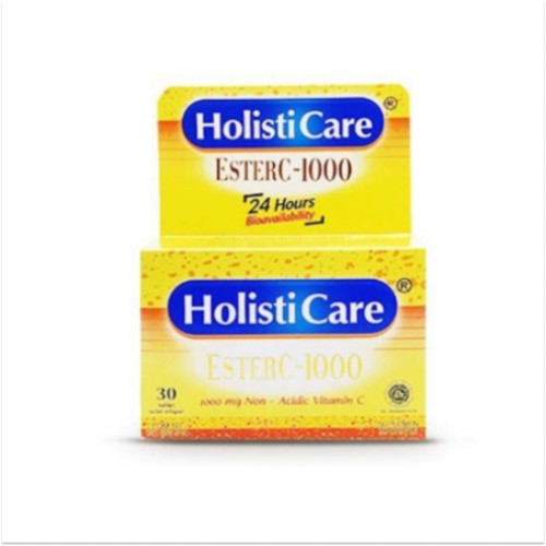 Holisticare Ester C 1000 30 Tablet - Manfaat, Kandungan, Dosis, dan Efek Samping