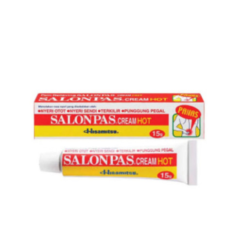 Salonpas Cream Hot 15 gr - Alodokter Shop