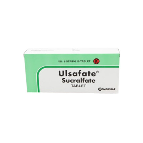 Ulsafate 500 mg 10 Tablet - Manfaat, Kandungan, Dosis, dan Efek Samping