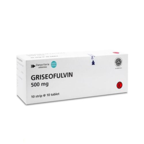 Griseofulvin 500 mg 10 Tablet - Manfaat, Kandungan, Dosis, dan Efek Samping