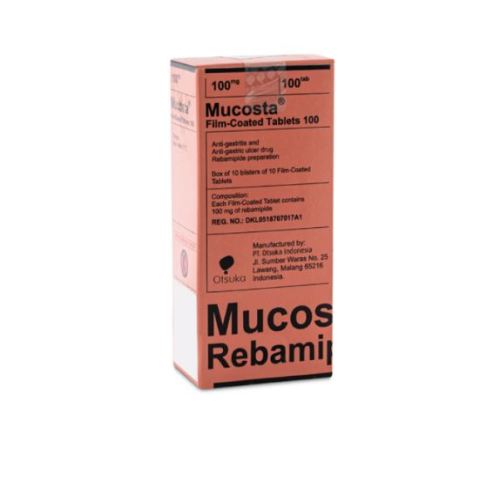 Mucosta 100 mg 10 Tablet - Manfaat, Kandungan, Dosis, dan Efek Samping