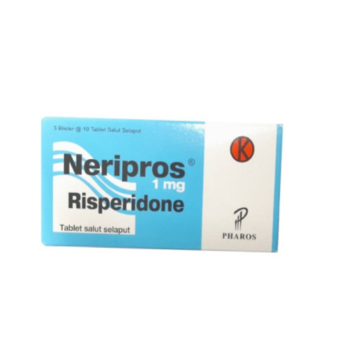 Neripros 1 mg 10 Tablet - Manfaat, Kandungan, Dosis, dan Efek Samping