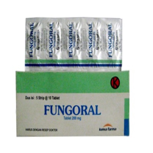 Fungoral 200 Mg 10 Tablet - Alodokter Shop