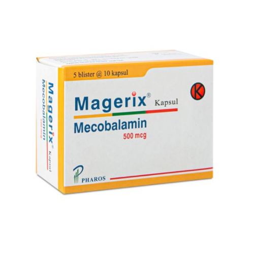 Magerix 500 mcg 10 Kapsul - Manfaat, Kandungan, Dosis, dan Efek Samping