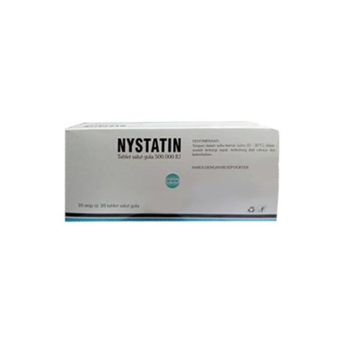 Nystatin 500000 IU 10 Tablet - Alodokter Shop