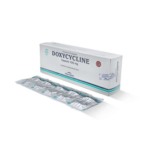 Doxycycline 100 mg 10 Kapsul Kimia Farma - Manfaat, Kandungan, Dosis ...
