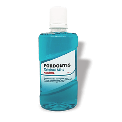 Fordontis Original Mint Mouthwash 240 Ml - Alodokter Shop