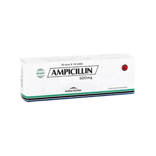 Ampicillin 500 Mg 10 Tablet Kimia Farma - Alodokter Shop
