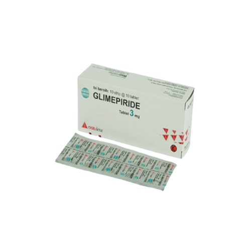 Glimepiride 3 Mg 10 Tablet Etercon - Alodokter Shop