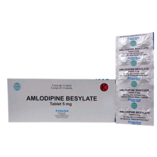 Amlodipine 5 Mg 10 Tablet Interbat - Alodokter Shop