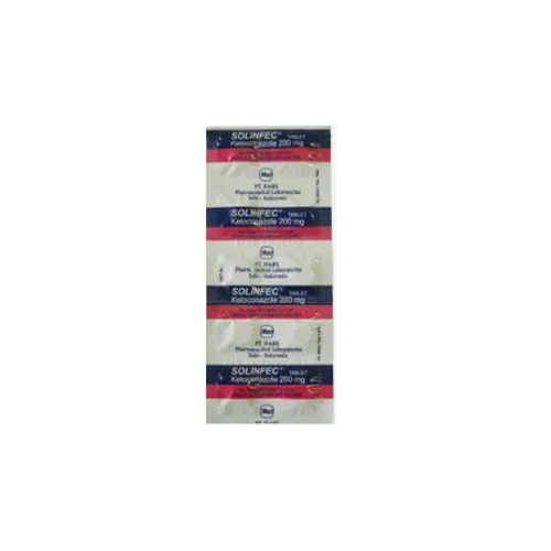 Solinfec 200 Mg 10 Tablet - Manfaat, Kandungan, Dosis, dan Efek Samping