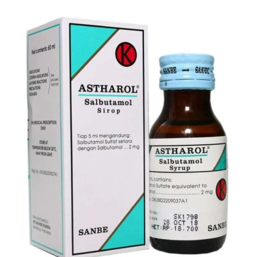 Astharol 2 mg Sirup 60 ml - Alodokter Shop
