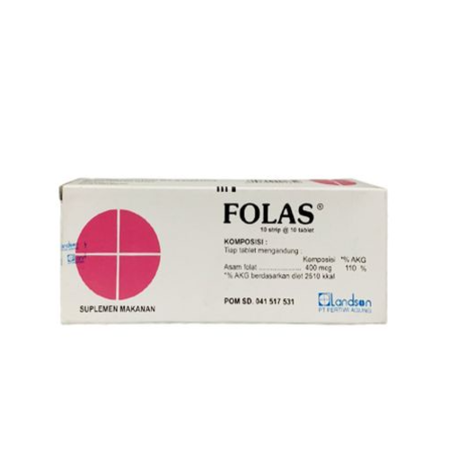 Folas 10 Tablet - Alodokter Shop