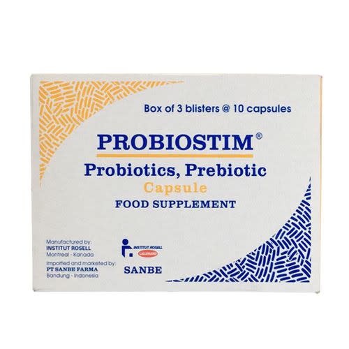 Probiostim 10 Kapsul - Manfaat, Kandungan, Dosis, dan Efek Samping
