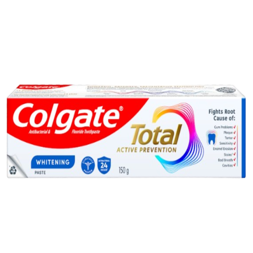 Pasta Gigi Colgate® Total Pencegahan Aktif - Whitening - Manfaat, Cara ...
