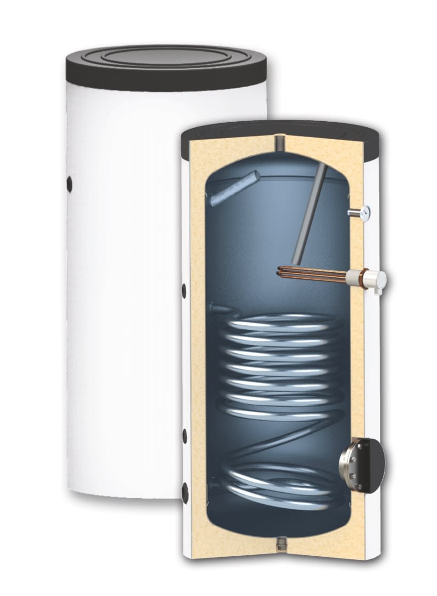 Бойлер BURNiT by Sunsystem SN, 200л, с една серпентина, за подов монтаж