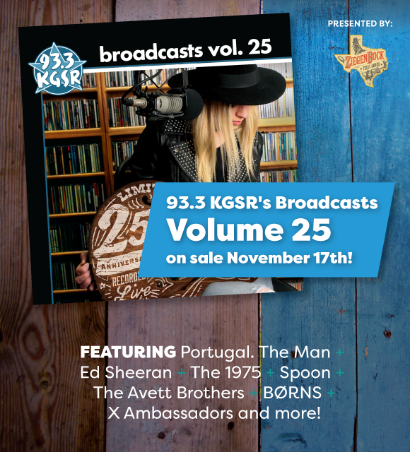 KGSR Releases 25th Volume of Charity CD