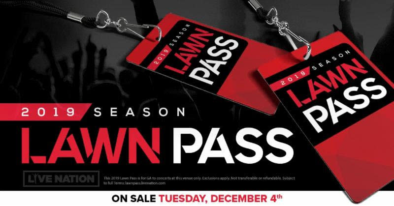 Live Nation Announces 2019 Lawn Pass