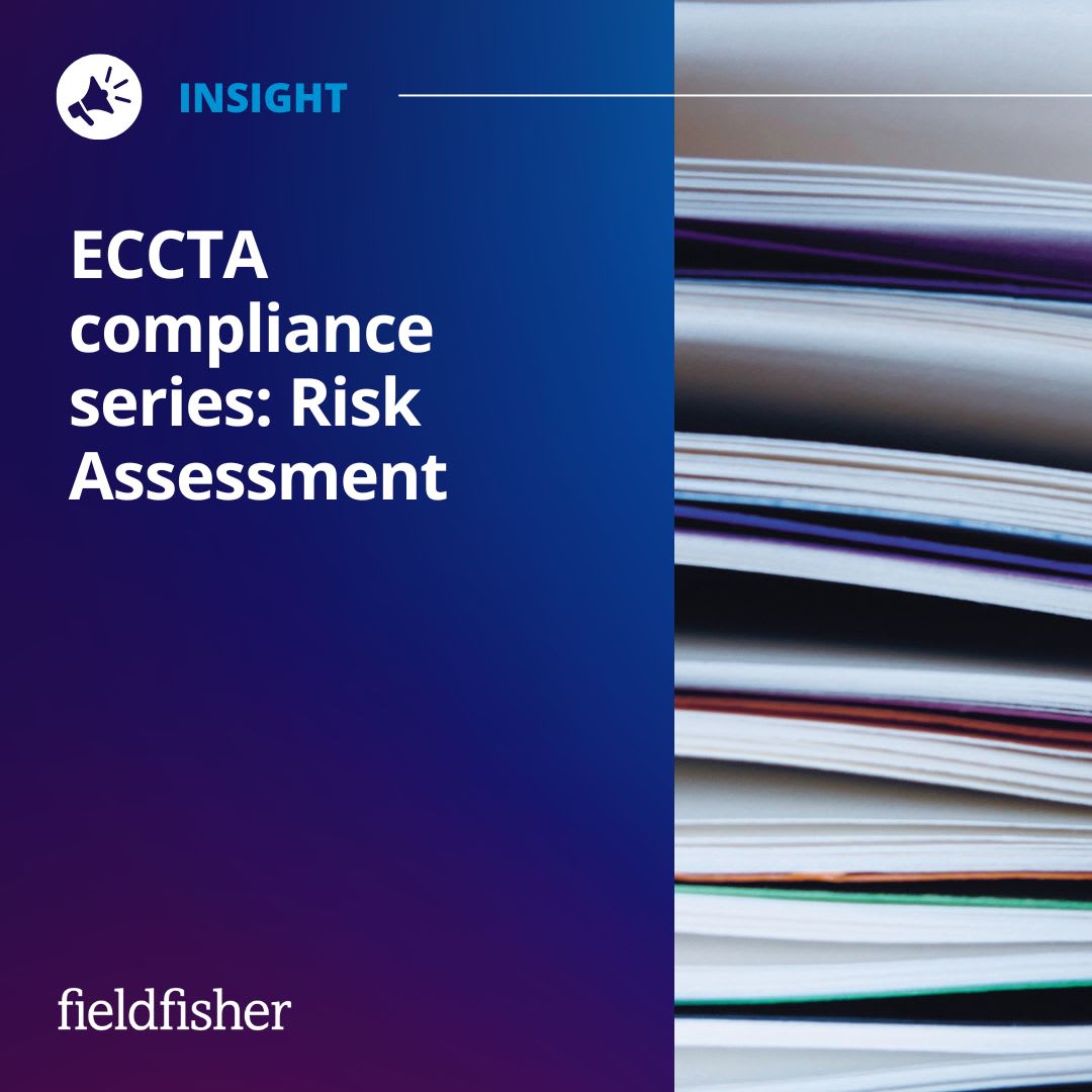 ECCTA compliance series: Risk Assessment