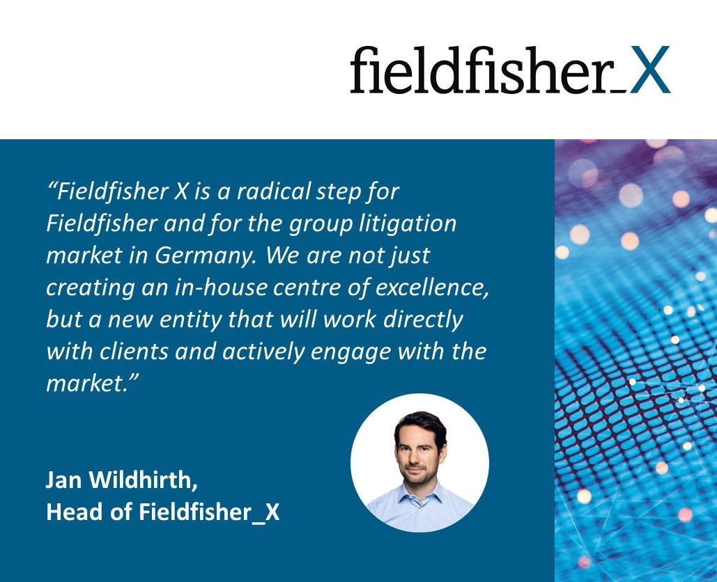 Legal operations and mass proceedings: Fieldfisher X launches in Berlin