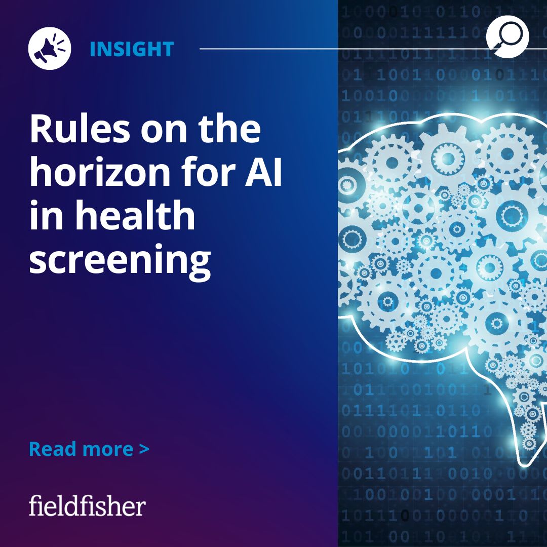 Rules on the horizon for AI in health screening