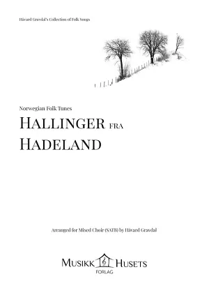 Halling fra Hadeland nr. 1 og 3 - SATB