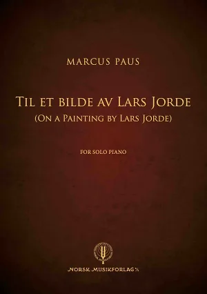 Til et bilde av Lars Jorde for solo piano