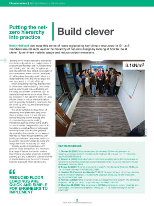 Putting the net-zero hierarchy into practice: Build clever - The ...