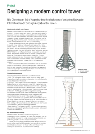 Designing a modern control tower - The Institution of Structural Engineers