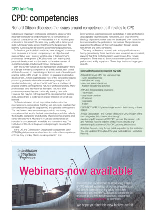 CPD: competencies - The Institution of Structural Engineers
