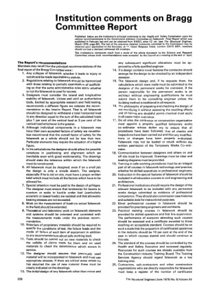 Institution Comments on Bragg Committee Report - The Institution of ...