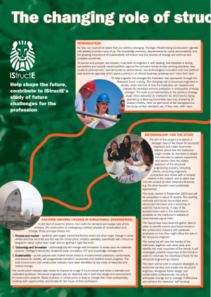 the changing role of structural engineers in society - The Institution ...