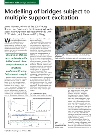 Modelling of bridges subject to multiple support excitation - The ...