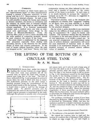 The Lifting of the Bottom of a Circular Steel Tank - The Institution of ...