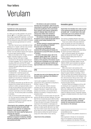 Verulam - The Institution of Structural Engineers