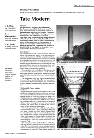 Tate Modern - The Institution of Structural Engineers
