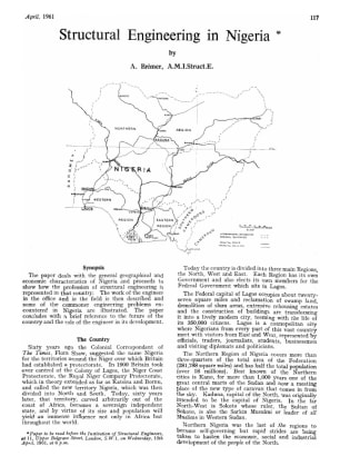 Structural Engineering in Nigeria - The Institution of Structural Engineers