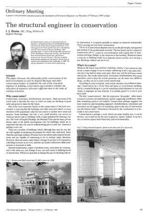 The Structural Engineer in Conservation - The Institution of Structural ...