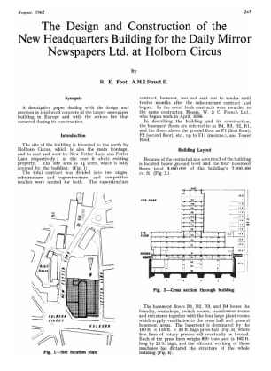 The Design and Construction of the New Headquarters Building for the ...