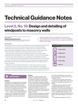 Technical Guidance Note (Level 2, No. 19): Design and detailing of ...