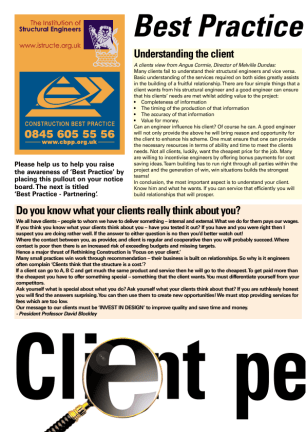 Best Practice - Client Perspective - The Institution of Structural ...