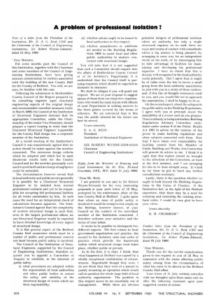 A Problem of Professional Isolation? - The Institution of Structural ...